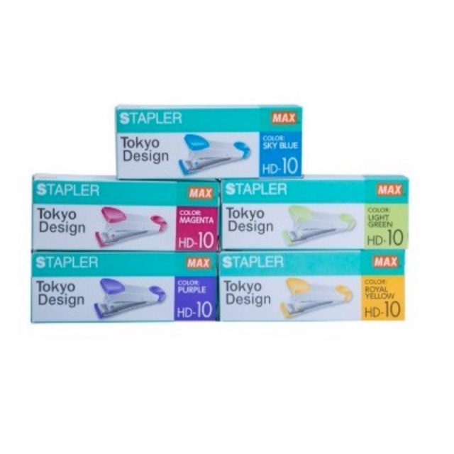 Max HD-10 Stapler Tokyo Design | Shopee Malaysia
