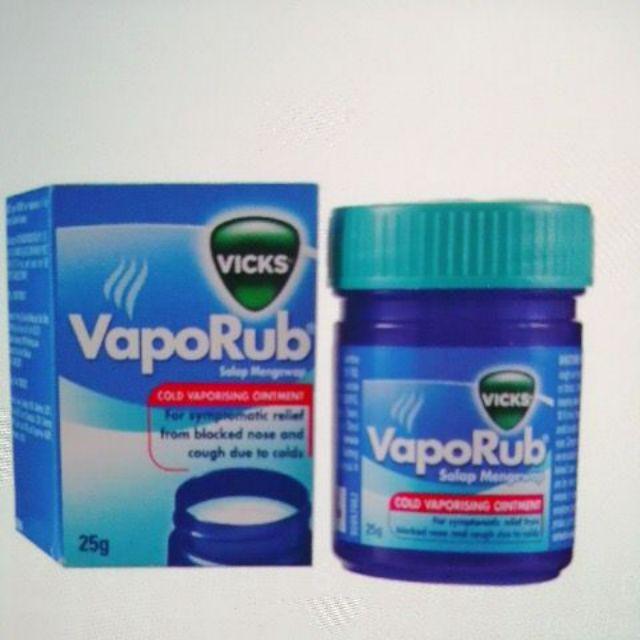 VICKS VAPORUB 10G, 25G, 50G, 100G / INHALER 0.5ML / BABY BALSEM ...