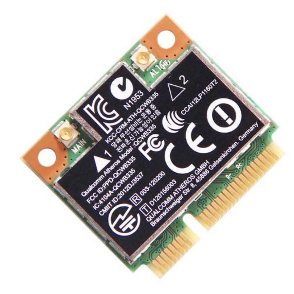 HP Atheros QCWB335 WIFI+Bluetooth 4.0 Mini PCIE WLAN Wireless Card ...