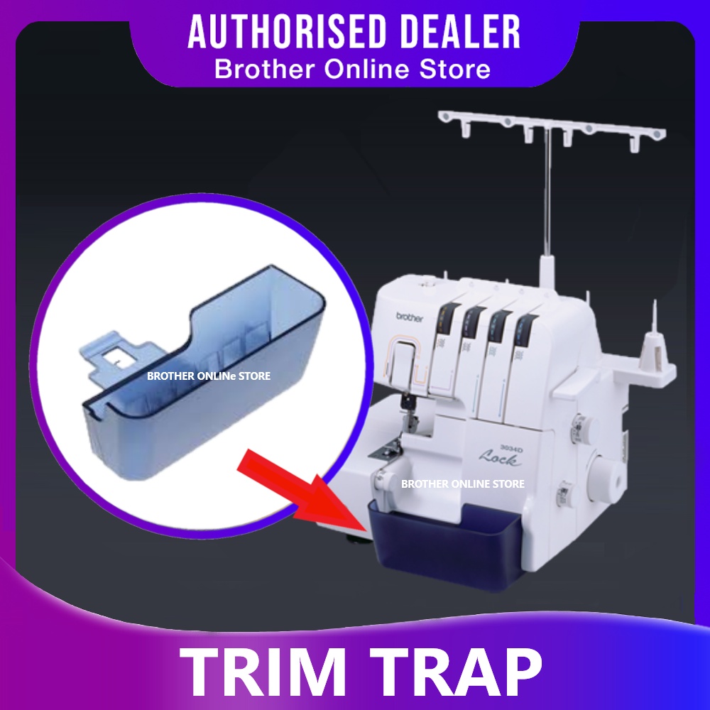 🔥READY STOCK 🔥Brother 2104D Trim Trap / Mesin Jahit Tepi 2104D ...