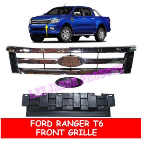 FORD RANGER T6 FRONT GRILLE SET | Shopee Malaysia
