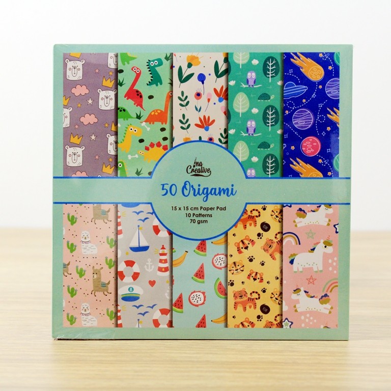 Origami 15x15 Ina Creative 50 Sheets | Shopee Malaysia