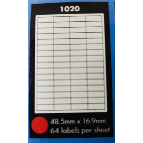 ARCO/UNICORN ADHESIVE PRINT LABELS A4 (100'S) | Shopee Malaysia