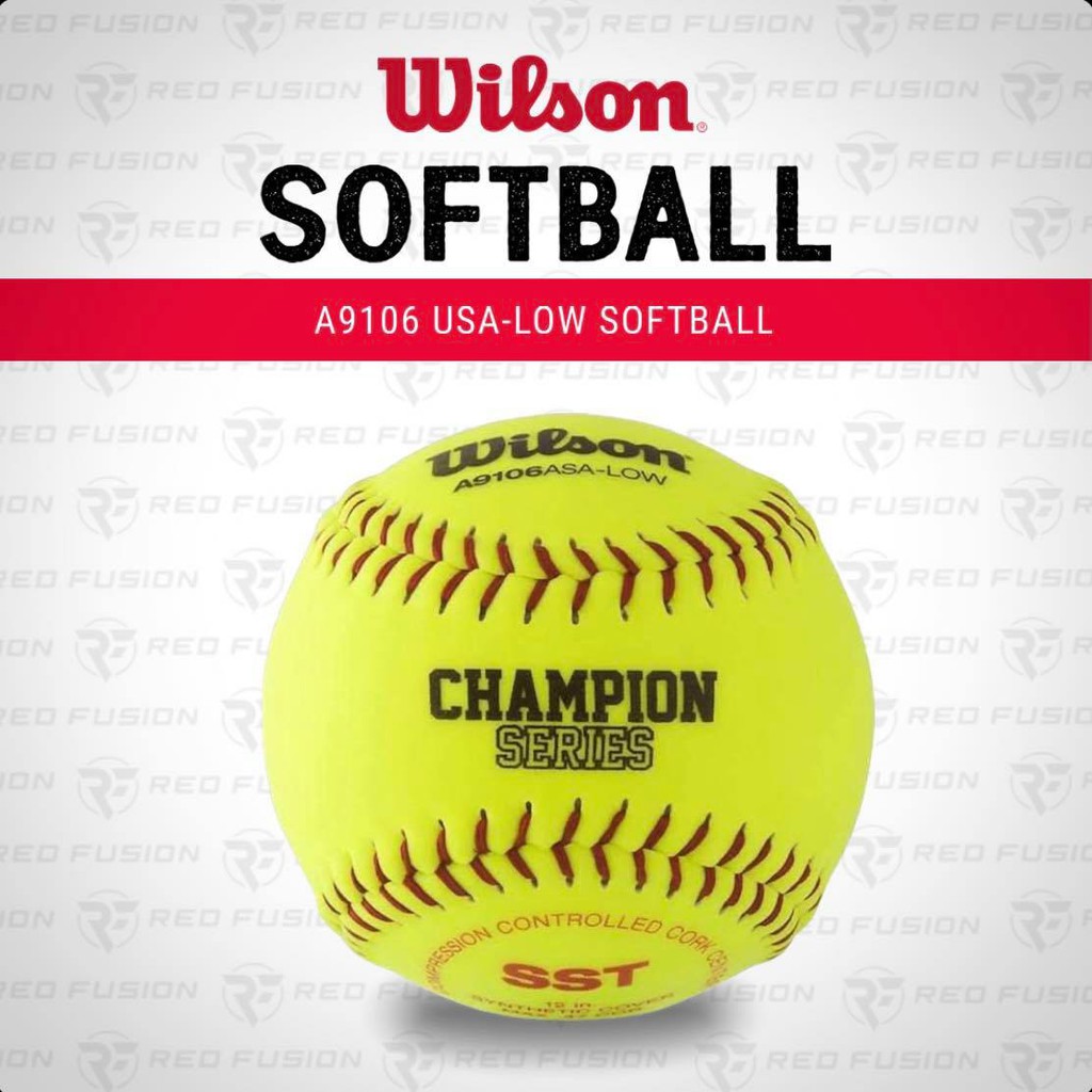 Wilson Softball Ball A9060USA-LOW | Shopee Malaysia