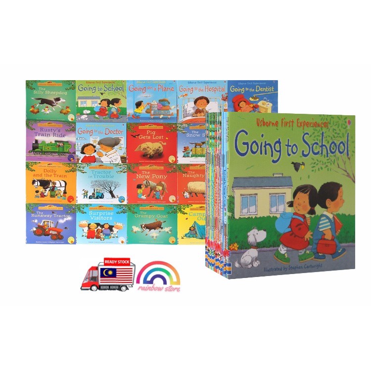 Usborne Farmyard Tales + First Experience PreSchool Education Children ...