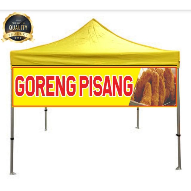 getah rambut !!HOT HOT!! BANNER 8'X2' GORENG PISANG (With Eyelet ...