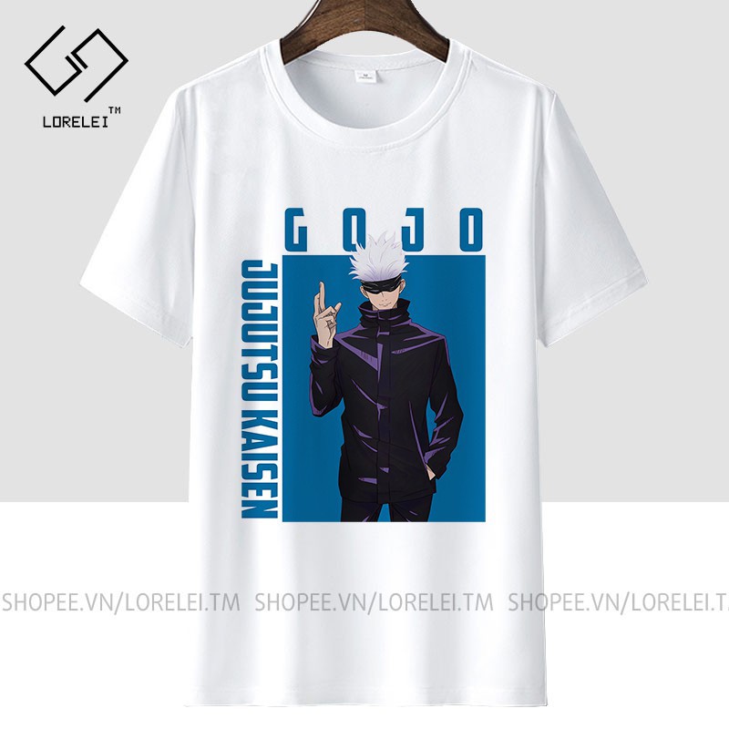 Short-sleeve Jujutsu Kaisen Satoru Gojo T-shirt | Shopee Malaysia
