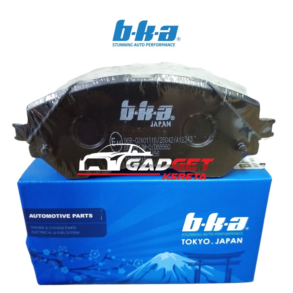 BKA JAPAN BRAKE PAD TOYOTA VIOS NCP150 NSP151 J SPEC & E SPEC FRONT ...