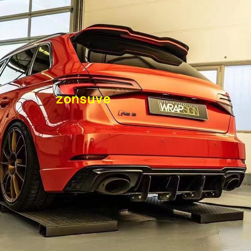 For 2016 2017 2018 2019 2020 Audi RS3 Sportback Sedan Rear Bumper ...