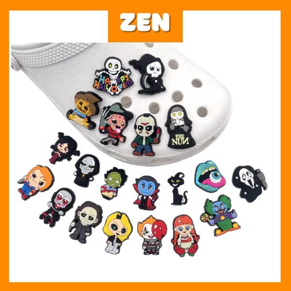 [ZEN] Jibbitz Button / Pendant Button / Clog Shoes Accessories 大头鞋配件 ...