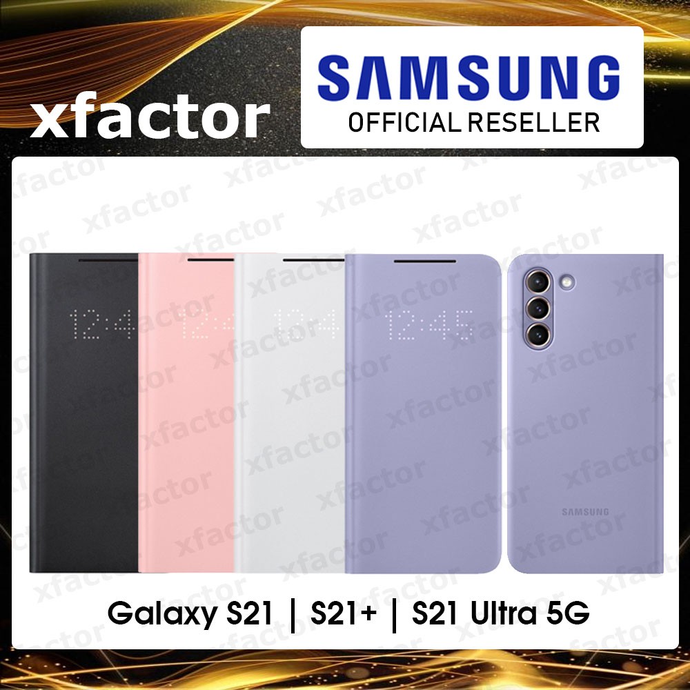 [Original] Clearance Samsung Galaxy S21 | S21 Plus LED View Flip Cover ...