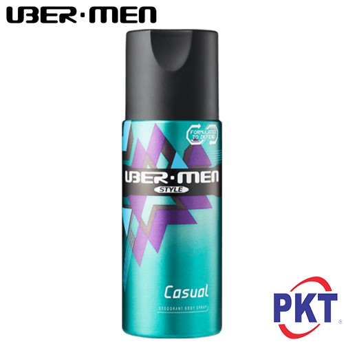 UBERMAN BODY SPRAY 125ML/ SPRAY BADAN UBERMAN | Shopee Malaysia