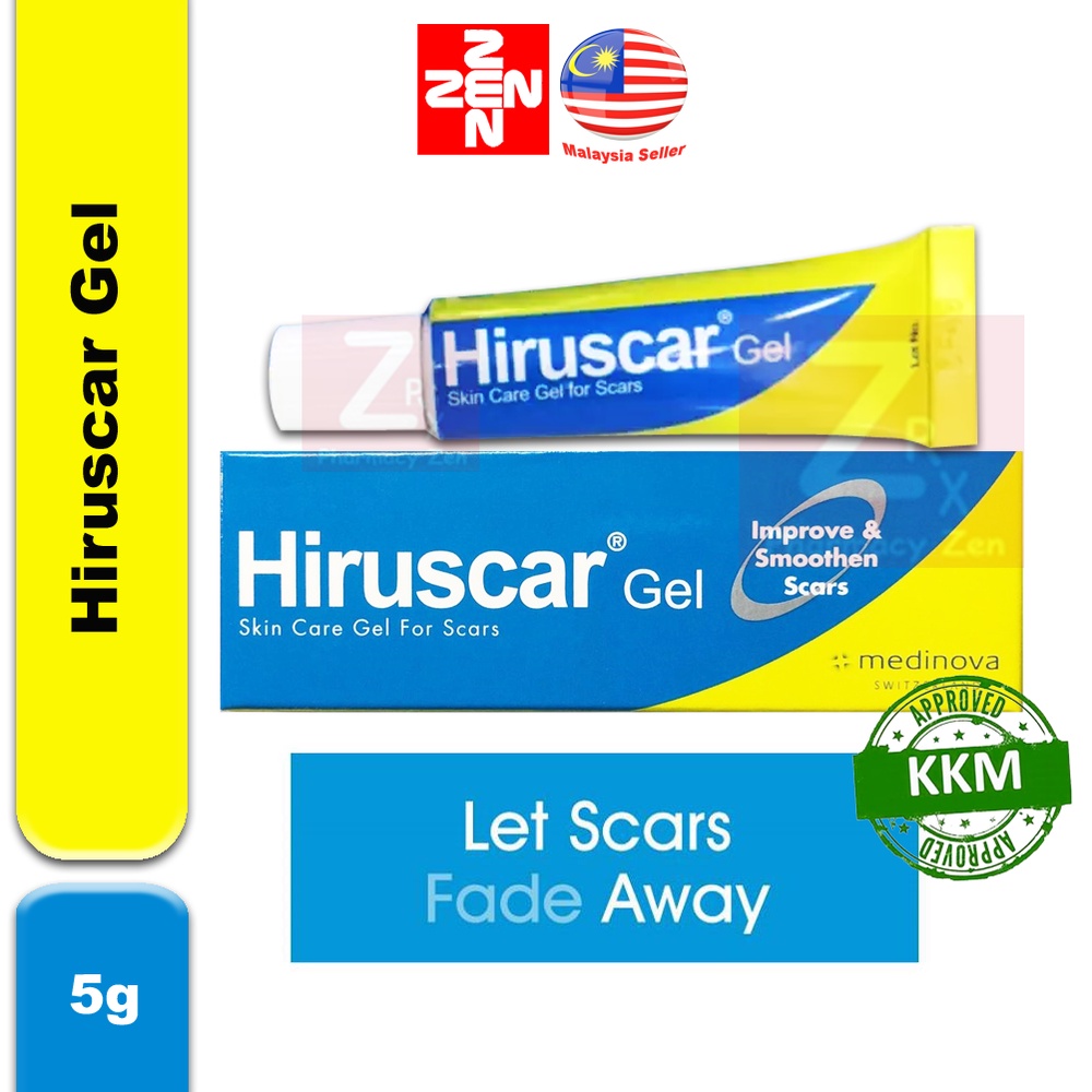 Hiruscar Gel 5g (reduce scar) | Shopee Malaysia