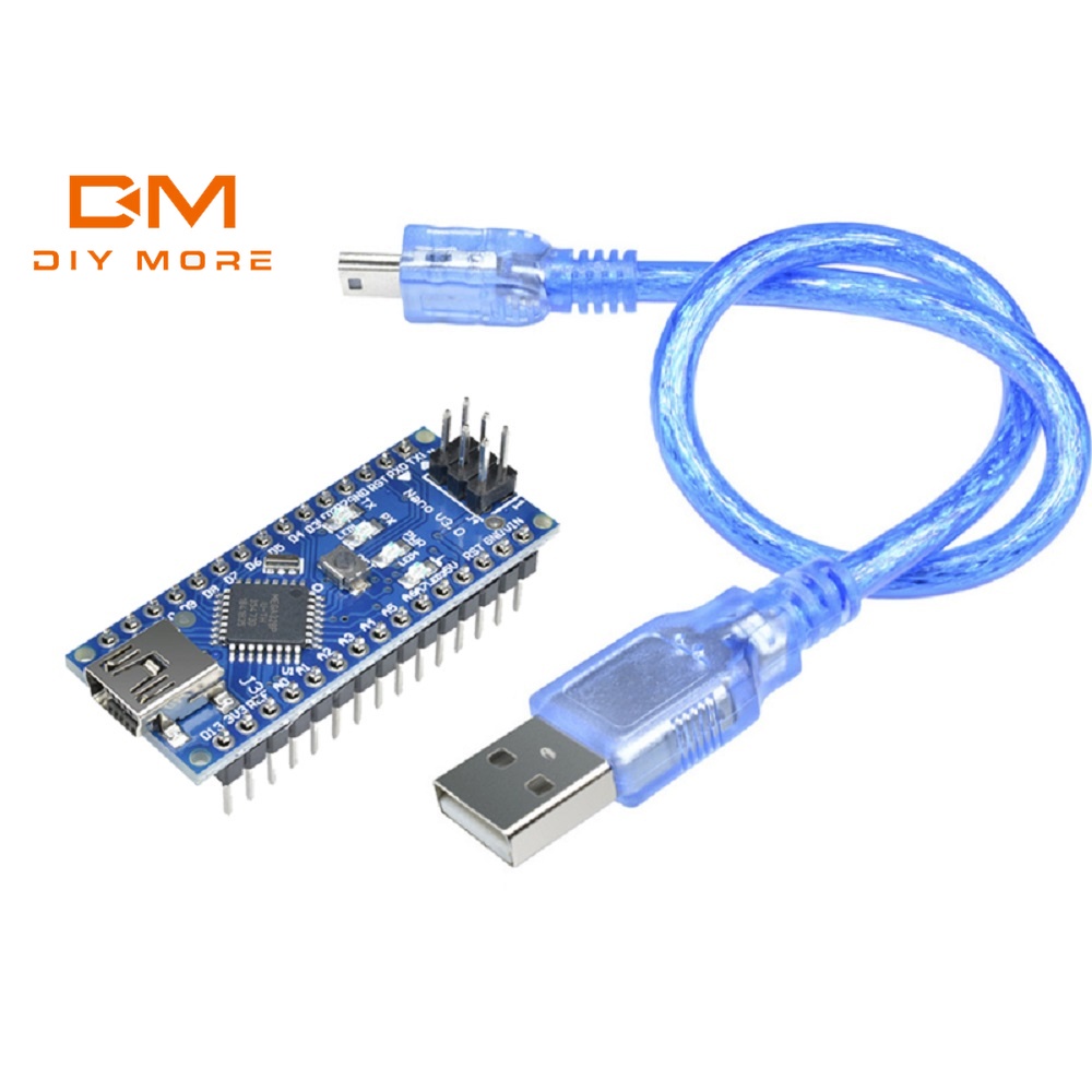DIYMORE MINI USB Nano V3.0 ATmega328P CH340G FT232RL 5V 16M ...