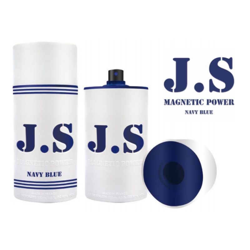 ORIGINAL JEANNE ARTHES JS MAGNETIC POWER NAVY BLUE EDT 100ML | Shopee ...