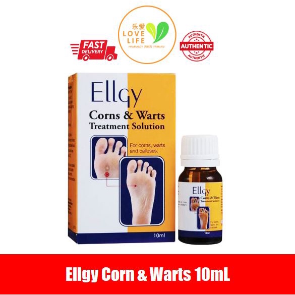 Ellgy Corns & Warts Solution 10mL | Shopee Malaysia