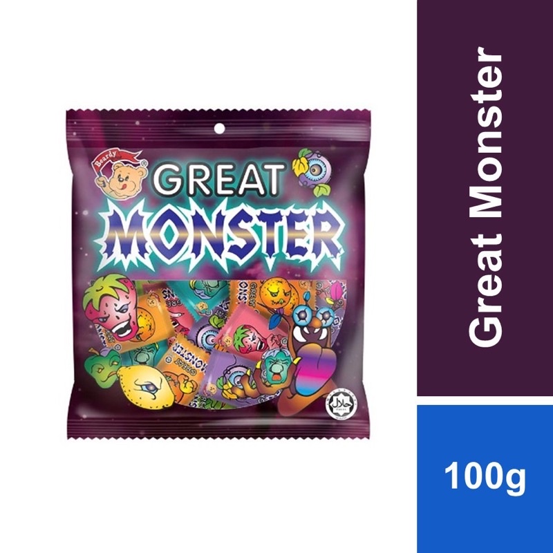 YLF Beardy Candy Assorted Flavours 100g | Shopee Malaysia