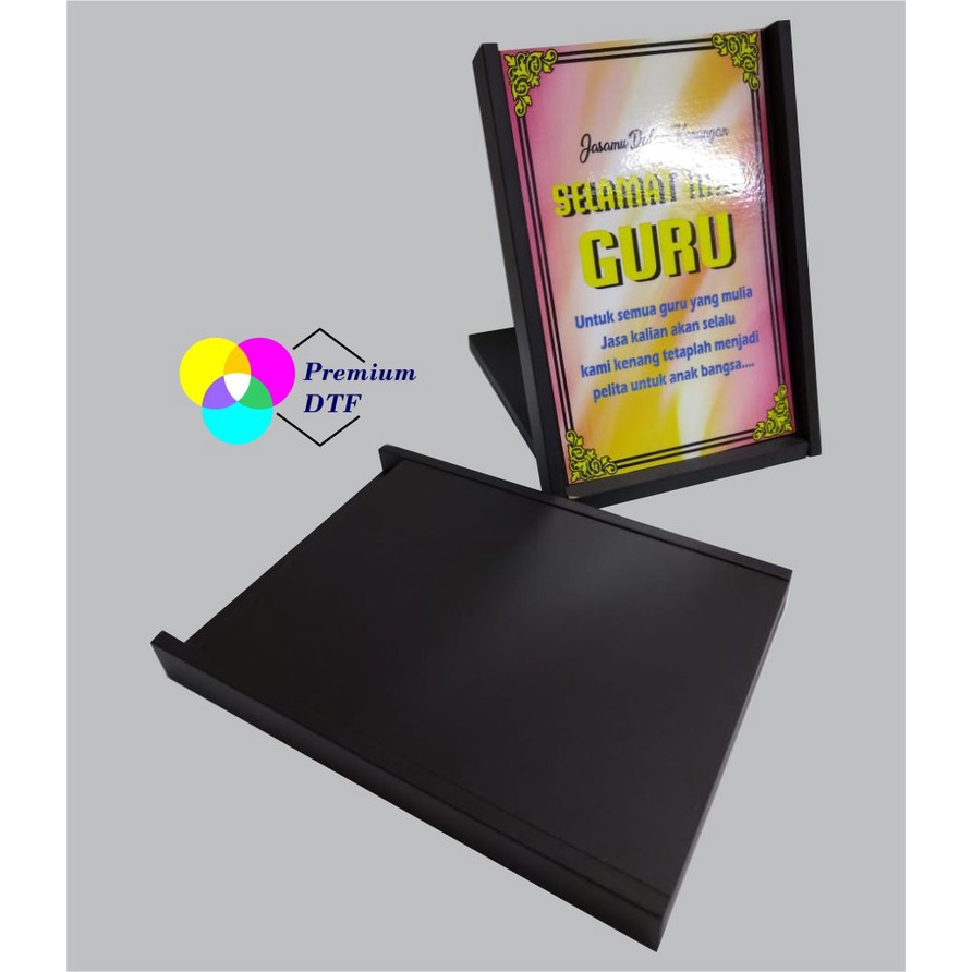 Wooden Plaque Cenderahati souvenirs with Wording and logo (READY STOCK ...