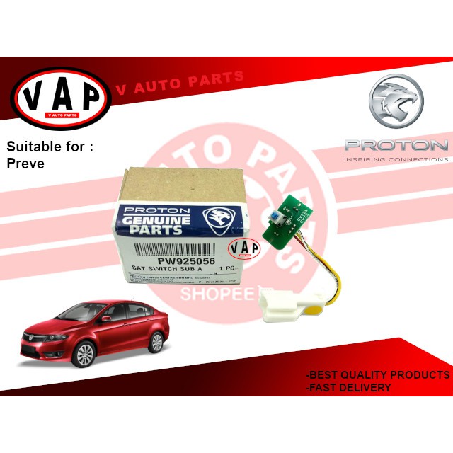 Proton Preve CVT SAT Switch Sub Assy / Gear Lever Sensor PW925056 ...