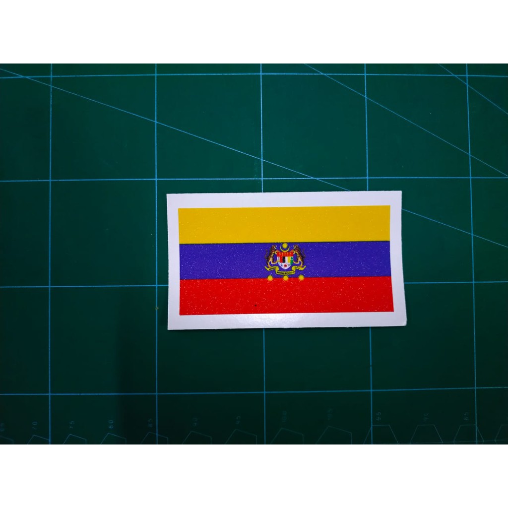 code47 - 10x5cm - STICKER BENDERA NEGERI DI MALAYSIA WATERPROOF - READY ...