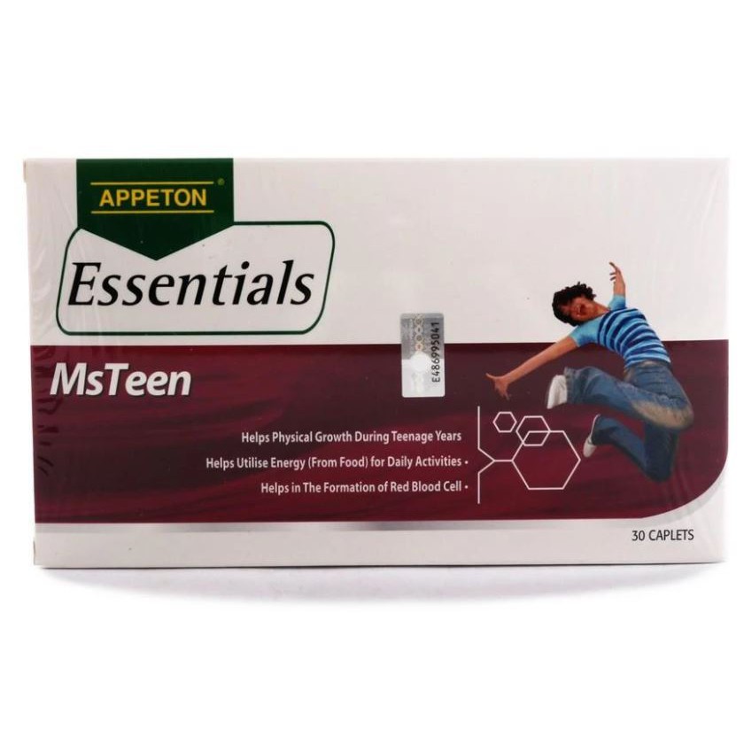 APPETON MS TEEN ESSENTIALS 30 CAPLETS | Shopee Malaysia