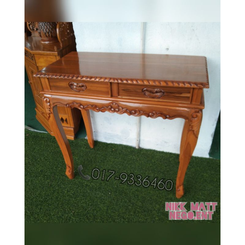 MEJA CONSOLE JATI MURAH!! HARGA PECAH GUDANG!! KAYU JATI ASLI INDONESIA ...