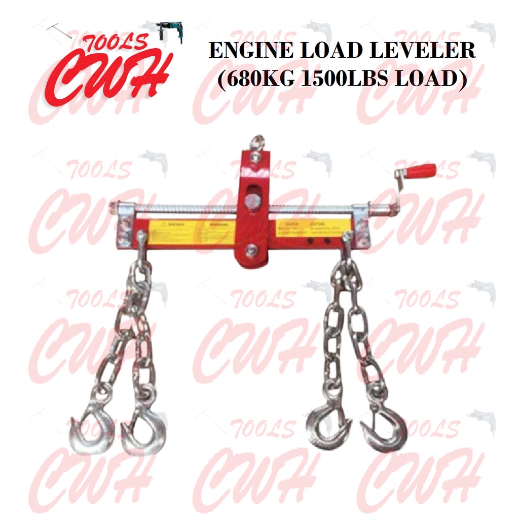900KG 2000LBS CRANE LOAD LEVELER BALANCING SUPPORT BAR AUTOMOTIVE ...