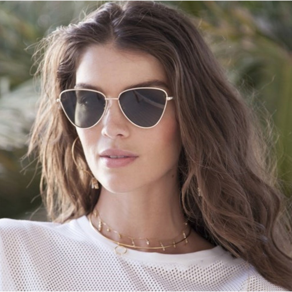 Inverted Triangle Shaped Cat Eye Sunglasses | Shopee Malaysia