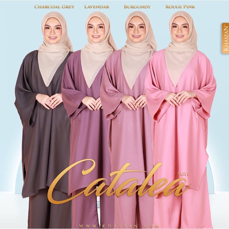 CATALEA SUIT by Khaizan | Shopee Malaysia