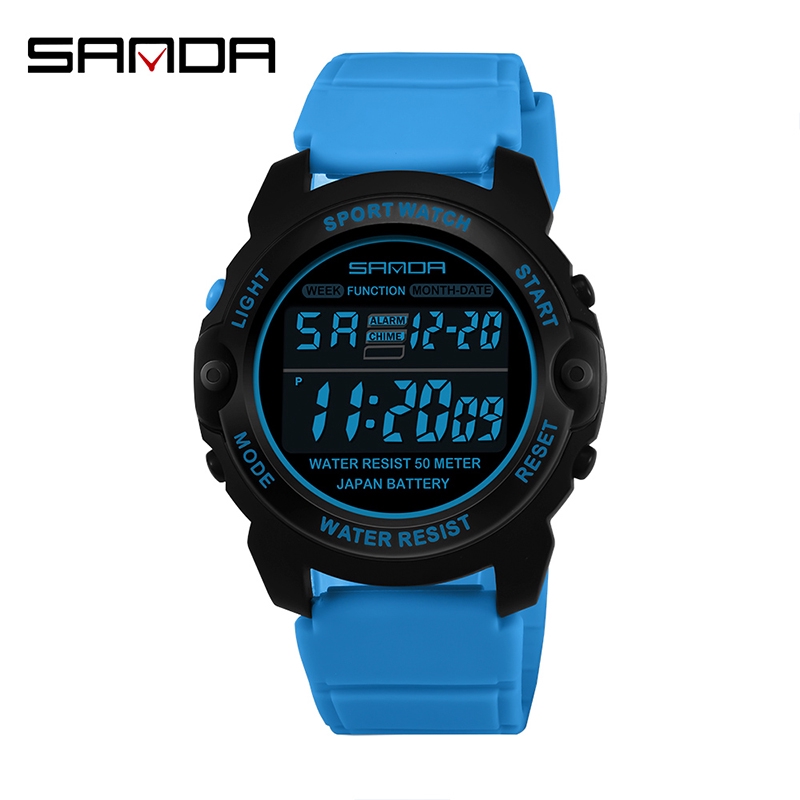 Sanda Sports Watch Women Waterproof Multifunctional Wristwatch Women ...