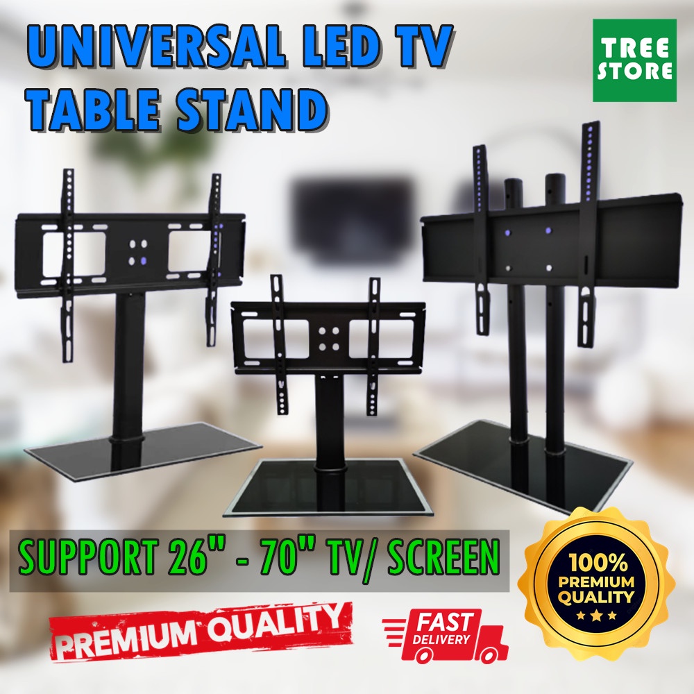 Universal Desktop LED LCD 26"-70" TV Table Top Stand Bracket 8MM ...