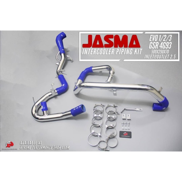 INTERCOOLER PIPING KIT ALUMINIUM PROTON MITSUBISHI EVO 123 2.00 ...