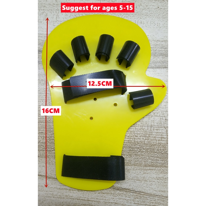 FY Adult Adjustable Kid Hypertonia Orthotics Splint Board Finger Wrist ...