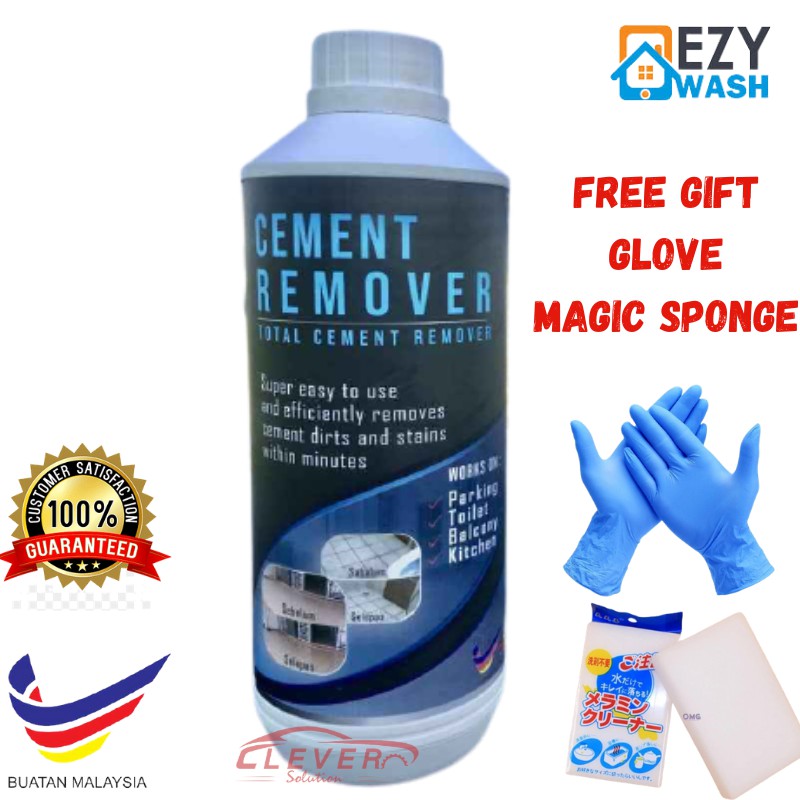 Cement Remover Tile Mosaic Floor Cleaner Stain Remover Pencuci Mozek ...