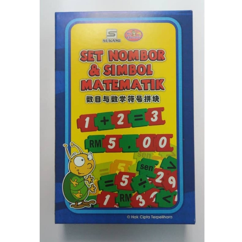 Puzzle Set: Nombor & Simbol Matematik | Shopee Malaysia