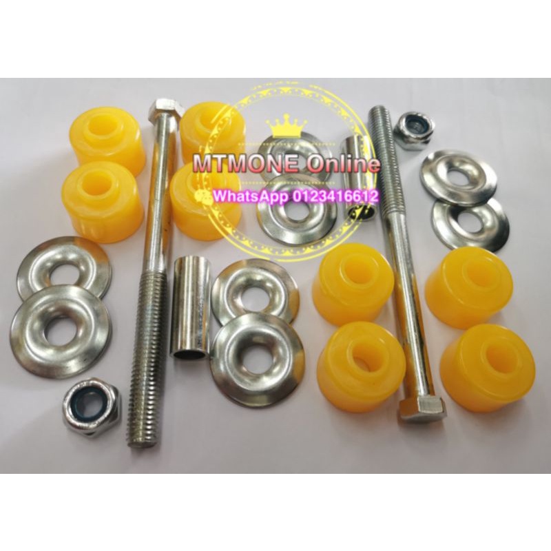 Proton Saga Iswara Wira Front Absorber Stabilizer link With Bush Washer ...