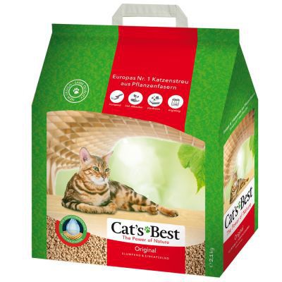 Cat's Best Oko Plus 10L/5.2kg Organic Pine Wood Cat Litter cat's best ...