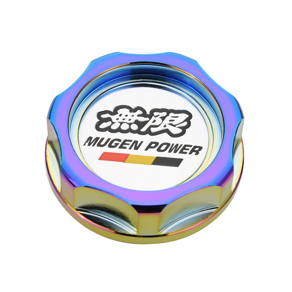 Car Styling Aluminium Engine Oil Cap MUGEN Logo Emblem Oil Tank Caps ...
