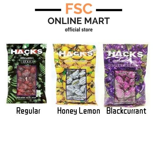 [FSC] Hacks Mint Candy 100gm (3 Flavor) | Shopee Malaysia