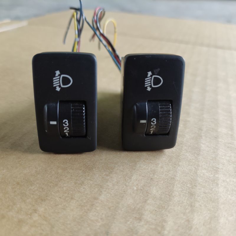 Headlamp / head light adjuster switch for honda stream RN6 civic FD ...