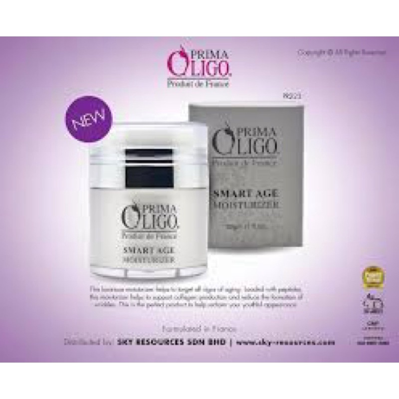 Prima Oligo Smart Age Moisturizer 30ml | Shopee Malaysia