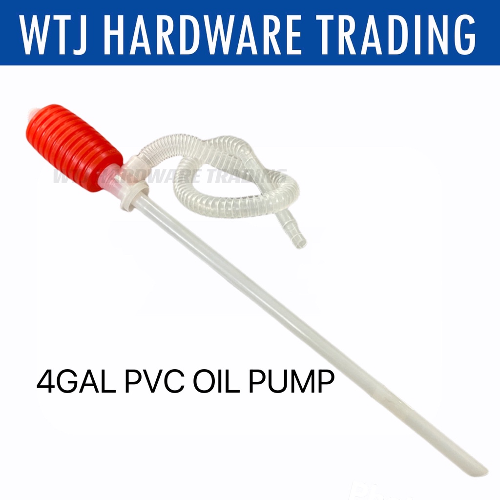 4GAL Siphon Hand Pump / Plastic Truck Manual Hand Oil Fuel Pump / Pump ...