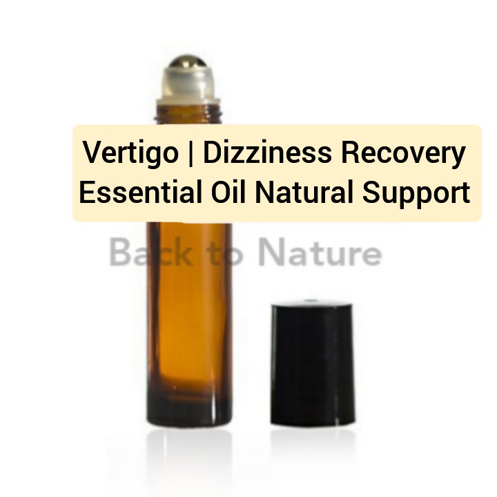 Vertigo Dizziness Dizzy Head Support Relief Essential oil roller blend ...