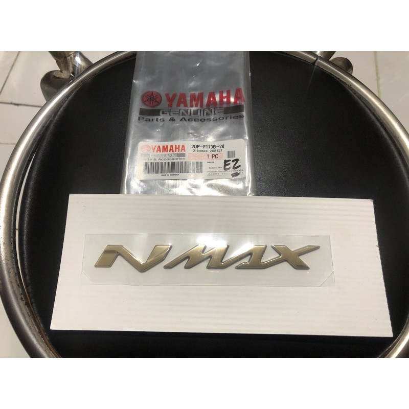 Yamaha Nmax logo Emblem sticker, rear Body, Original YGP, Original 2DP ...