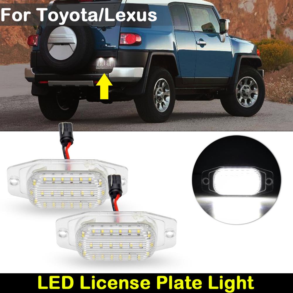 For Toyota Land Cruiser FJ Cruiser Lexus LX450 Car Rear white LED ...