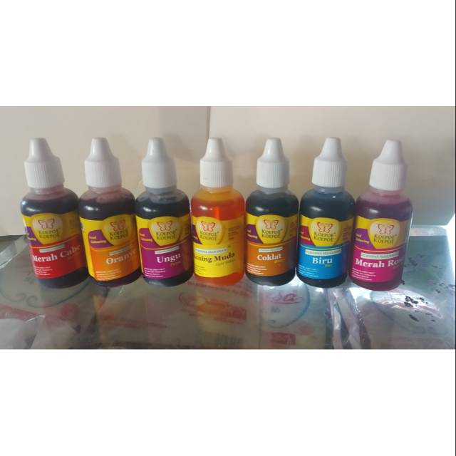 Koepoe Koepoe Food Coloring (Liquid 30ml) | Shopee Malaysia