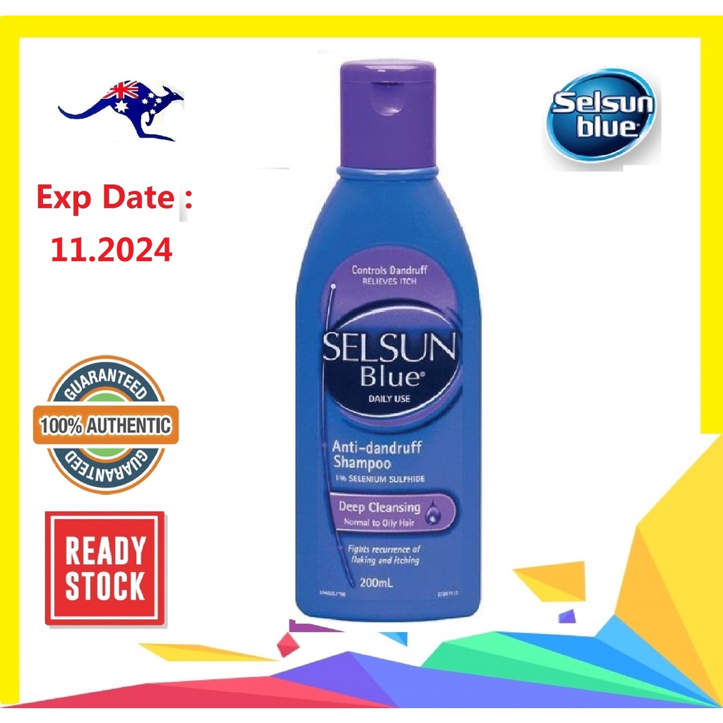 Selsun Blue Deep Cleansing 200ml | Shopee Malaysia
