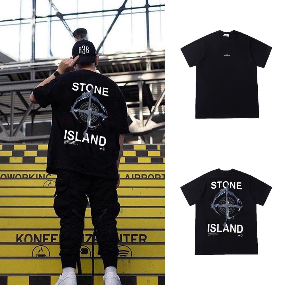 Stone Island Design 2 Tee Oversize | Shopee Malaysia