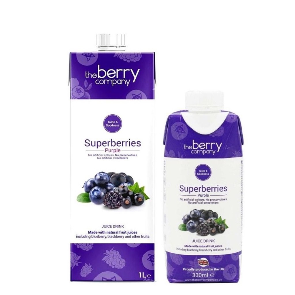 The Berry Company Superberries Purple Juice 330ML/1000ML | Shopee Malaysia