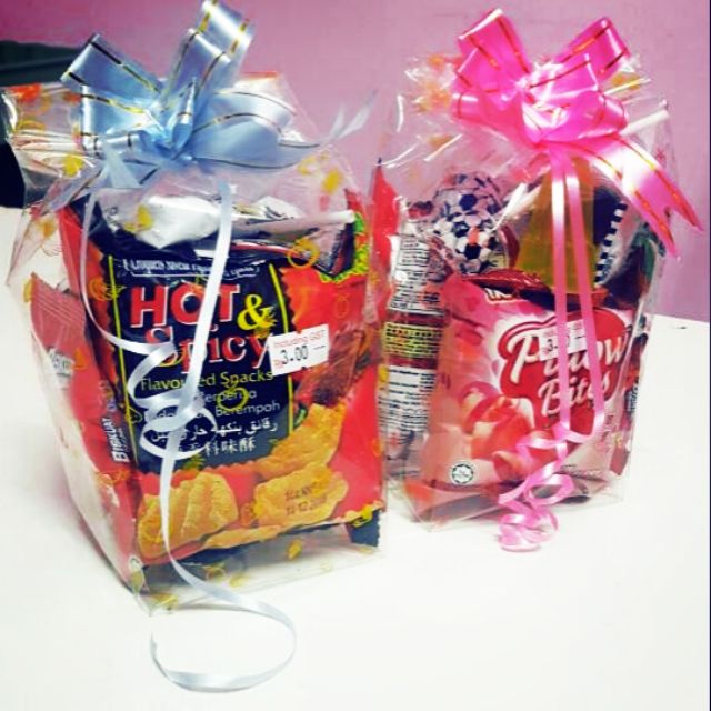 MINI HAMPER KEROPOK JAJAN BIRTHDAY PARTY | Shopee Malaysia